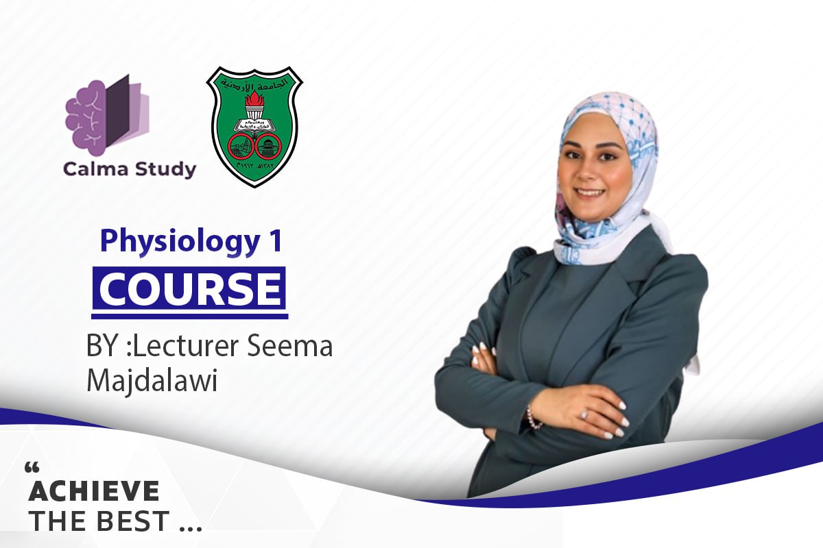 Physiology 1 (MID) for rehab student (JU) – Calma Study